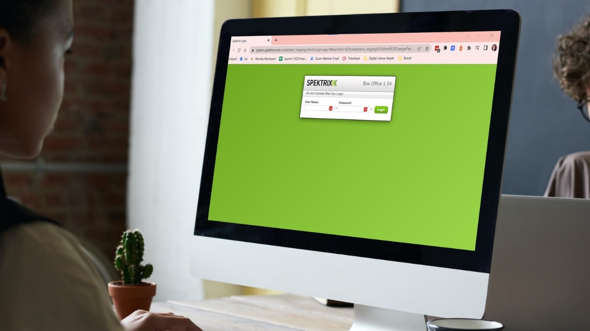 Log in | Spektrix
